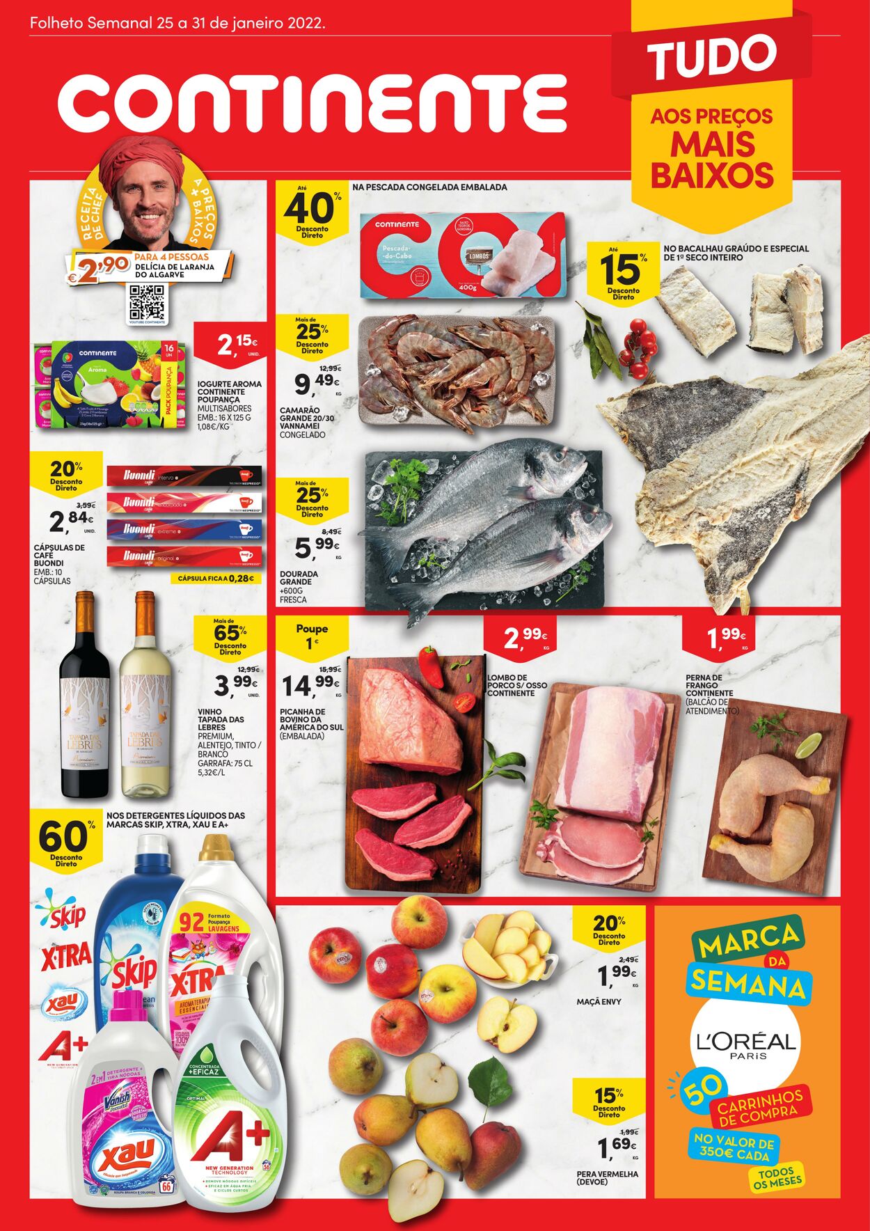 Continente Folheto Promocional - Válido de 25.01 até 31.01 - Página nº ...